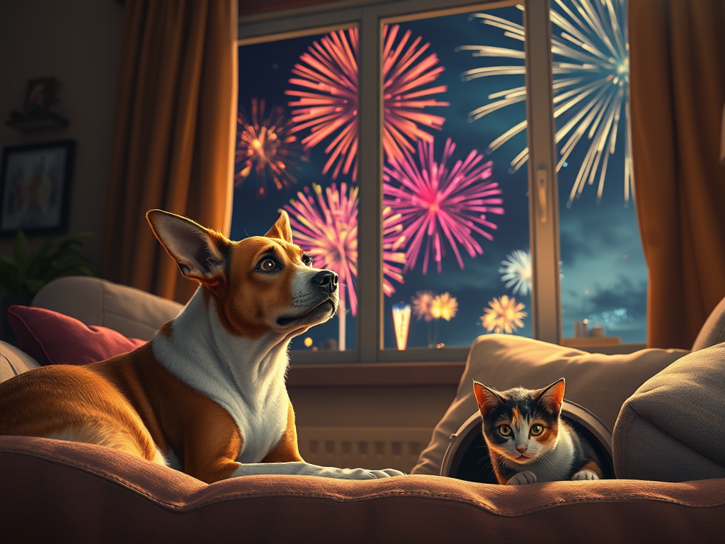 Fire Works: Why To Scare Animals? – Hena's Blog For Paws