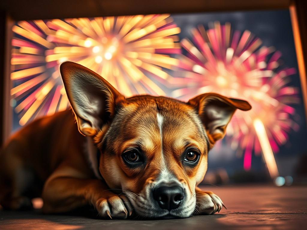 Fireworks and Animal Anxiety: What You Need to Know – Hena's Blog For Paws