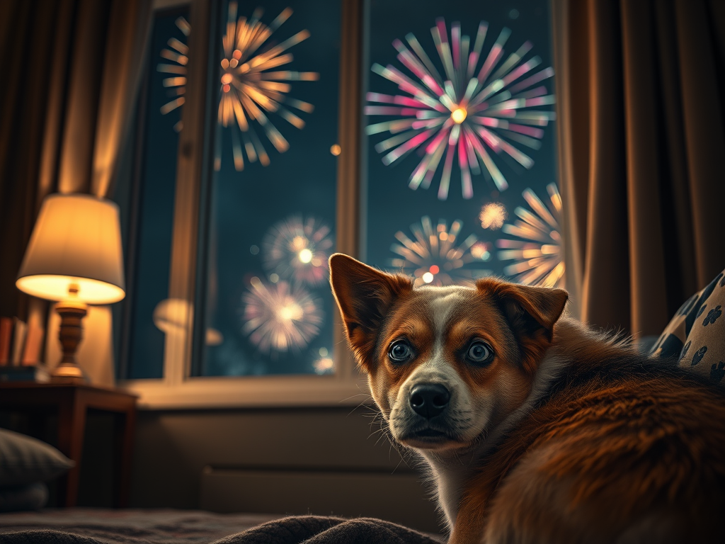 Why Are Dogs Scared Of FireWorks – Hena's Blog For Paws